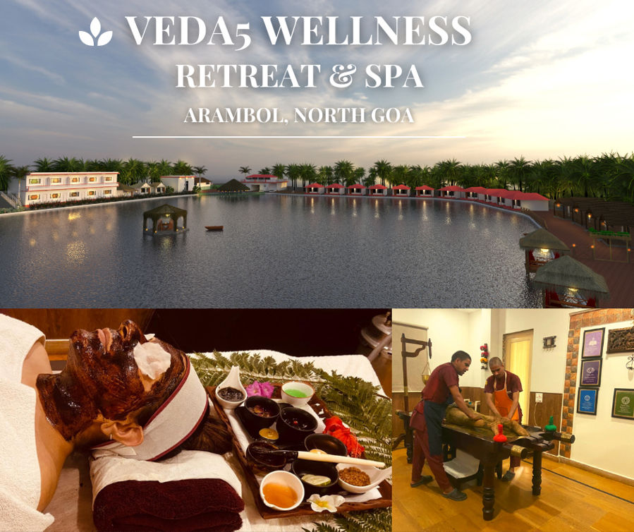 Book Packages at Veda5 Wellness Retreat & Spa, Arambol, Goa, India