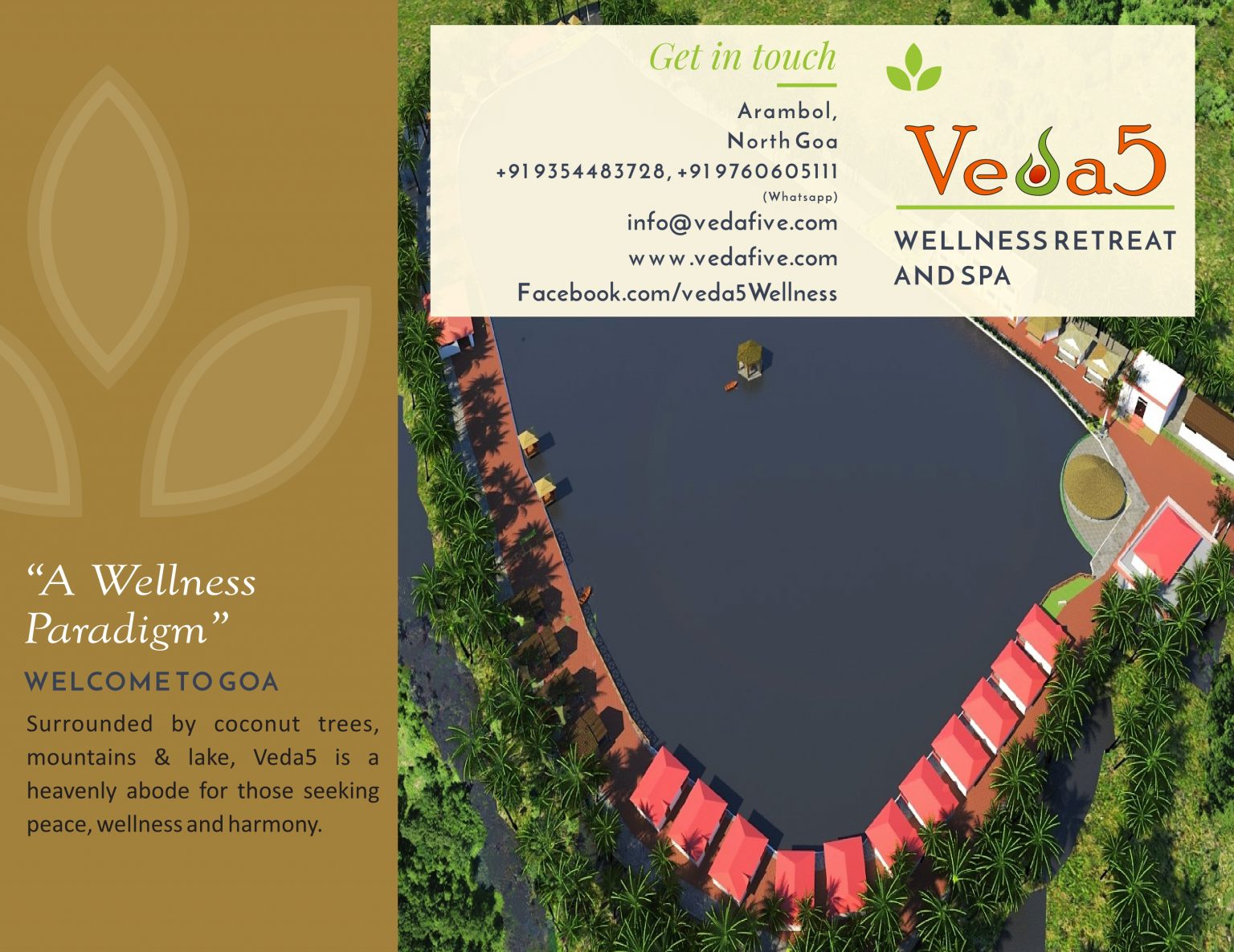Book Packages at Veda5 Wellness Retreat & Spa, Arambol, Goa, India
